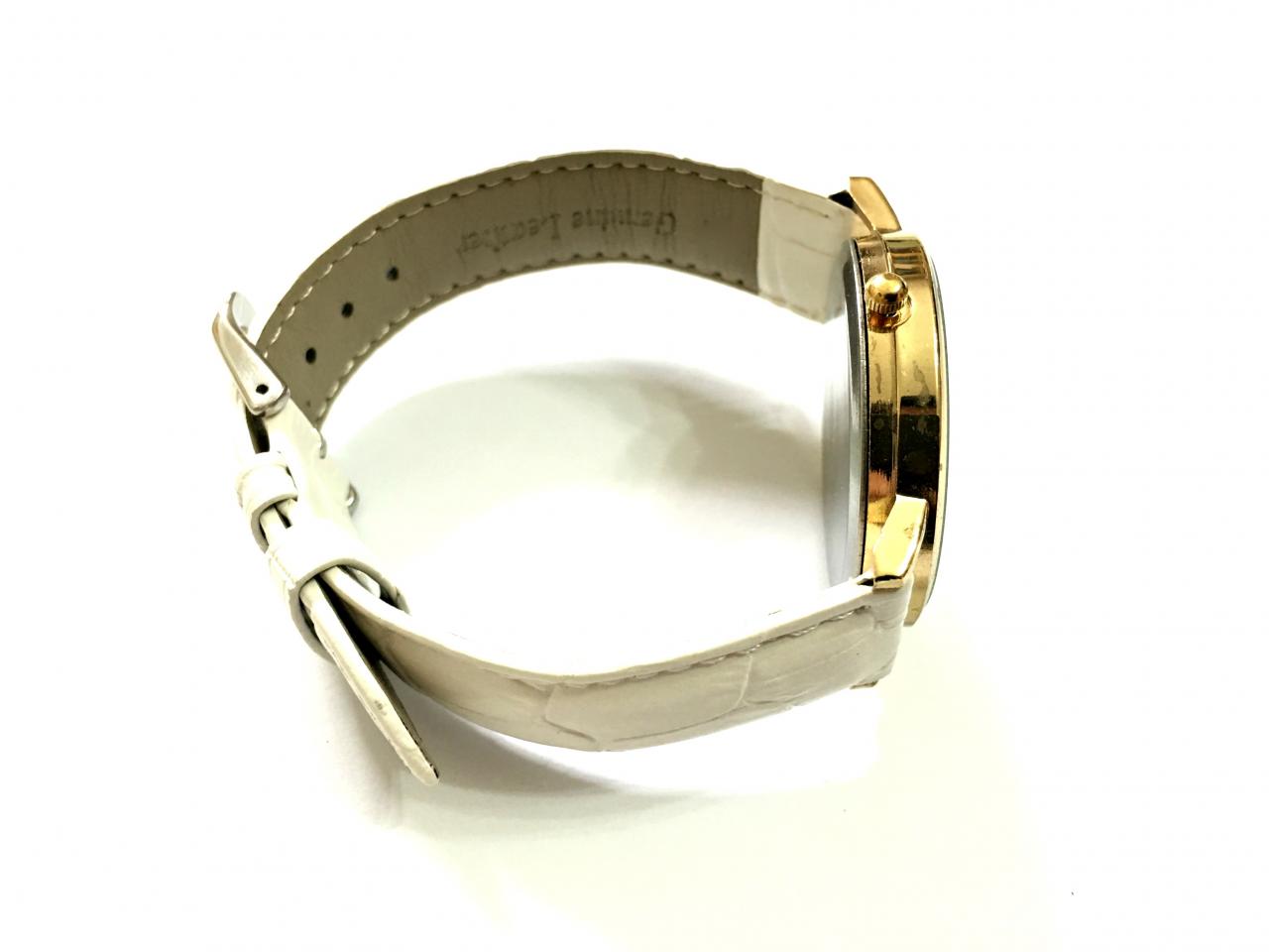 Rose Lace Leather Wrist Watch, Woman Man Lady Unisex Watch, Genuine ...